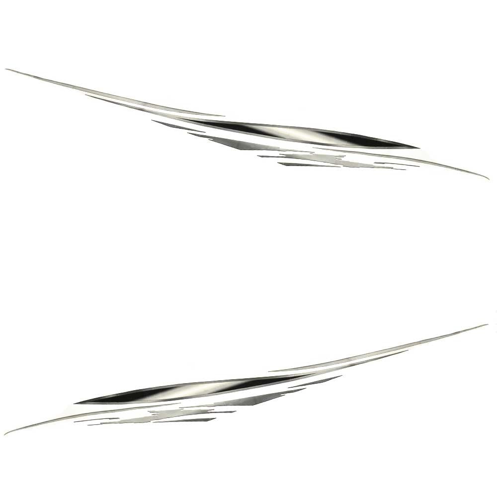 Crownline Boat Graphic Decal 44375 | 92 3/4 Inch Black Gray (2PC ...