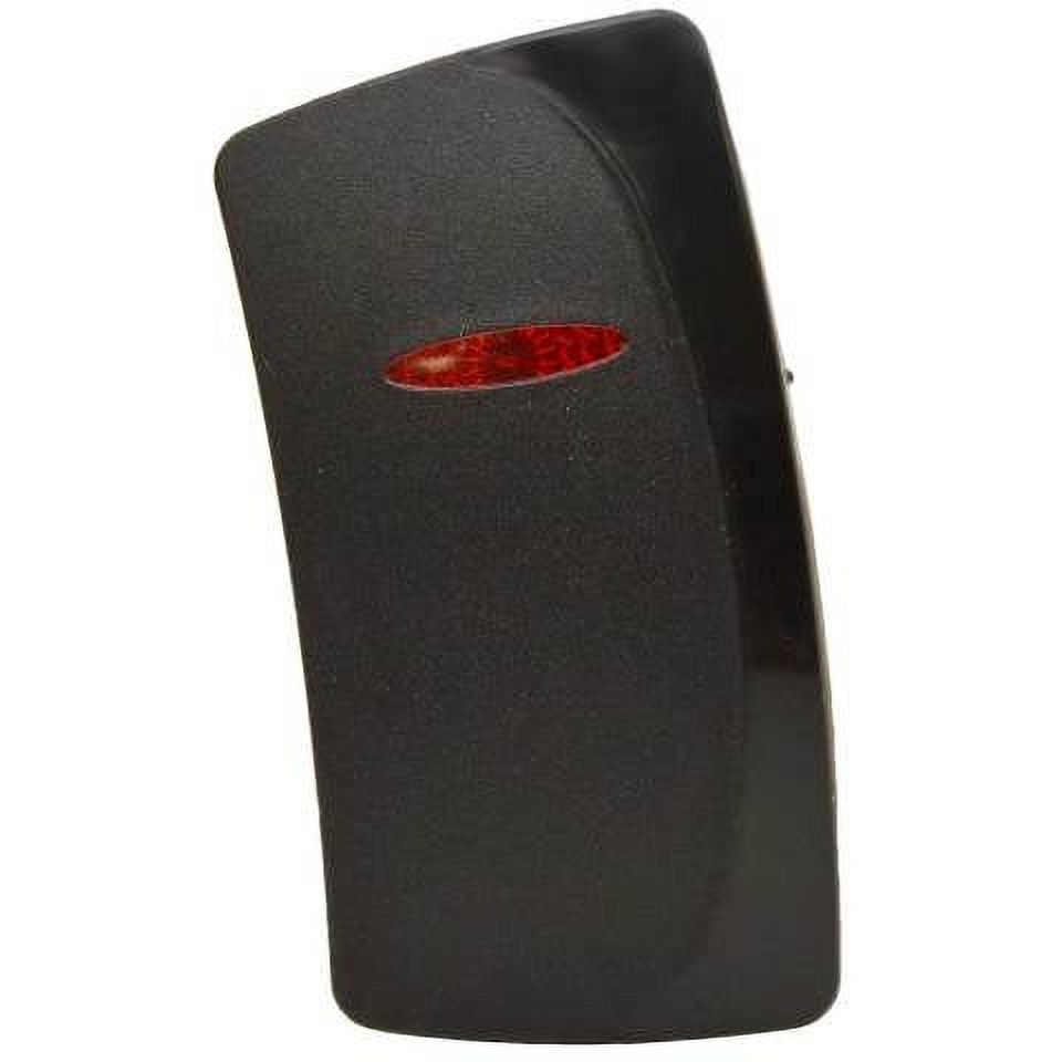 Crownline Boat Rocker Switch Actuator 59253 | Blank Black - Walmart.com