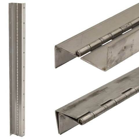 Crownline Boat Stainless Steel Dual Offset Hinge | 4 3/8 x 48 Inch ...