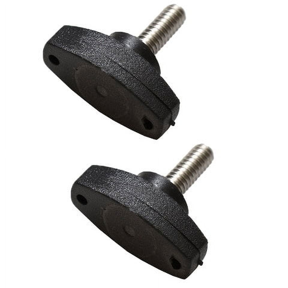 Crownline Boat Wakeboard Tower Knob | 1/4-20 x 3/4" (Pair) - Walmart.com
