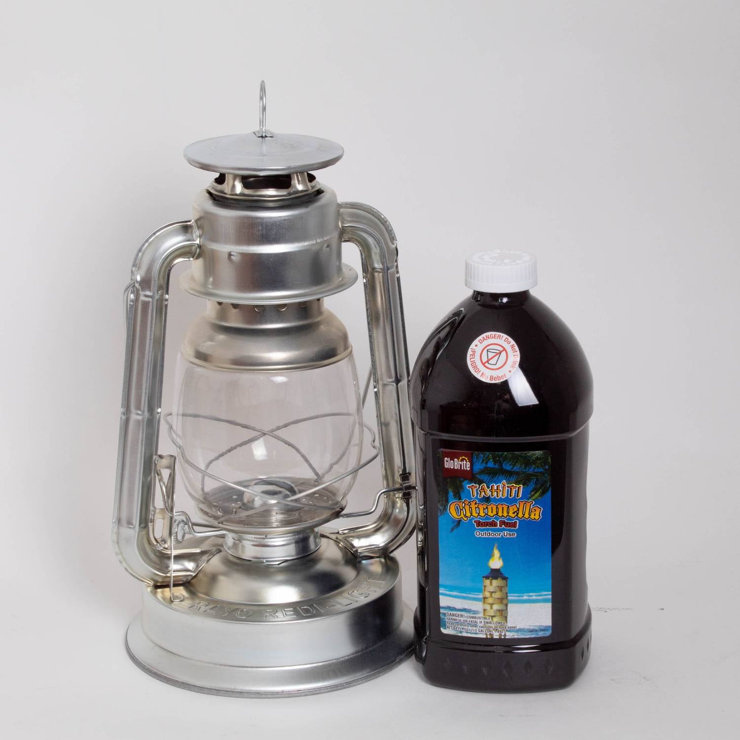 Crownplace Brands Rayo Oil Lantern - Redi-Light Lantern with 64 ounces ...