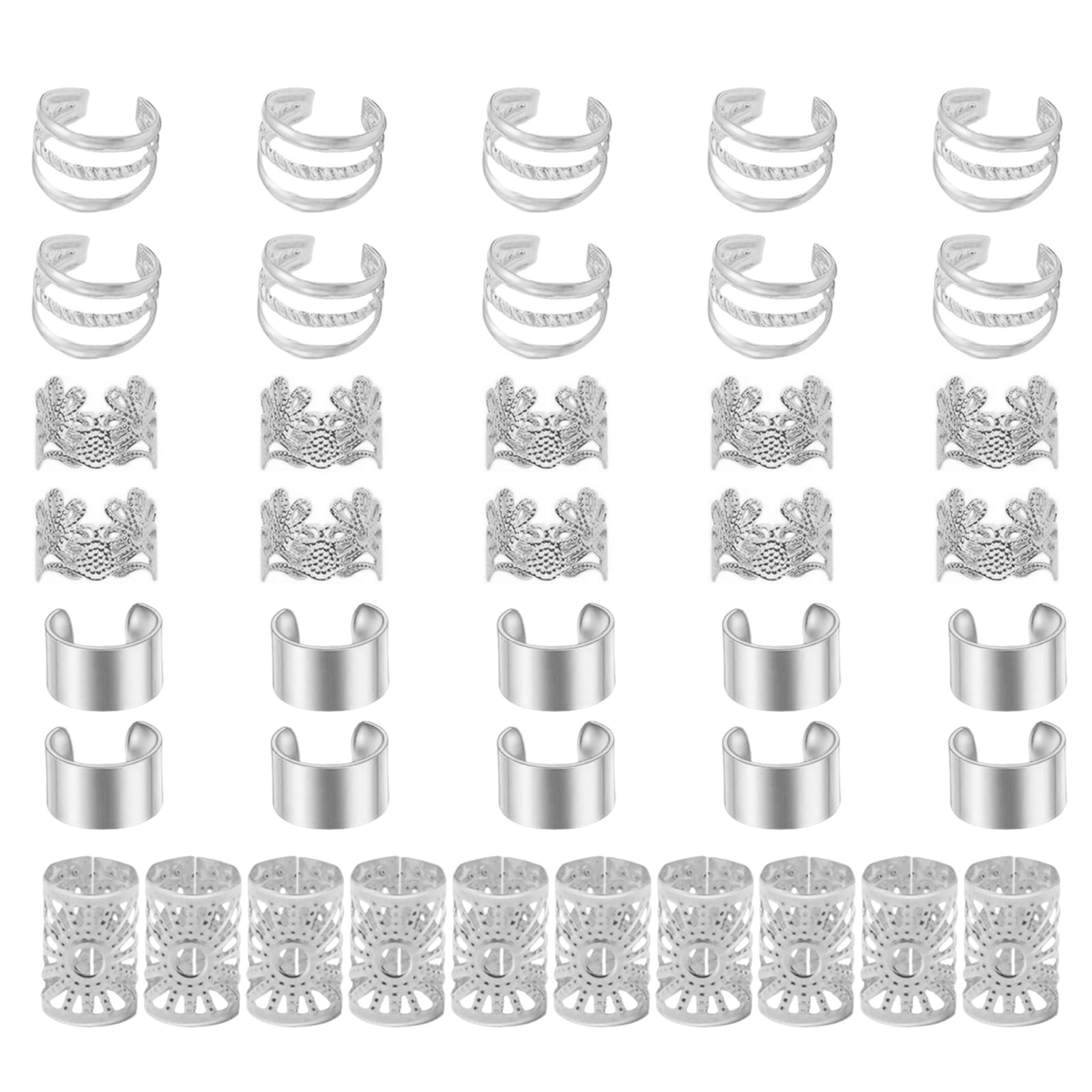 Crowns Dreadlock Hair Accessory Unique Gold Look Lightweight And Trendy ...