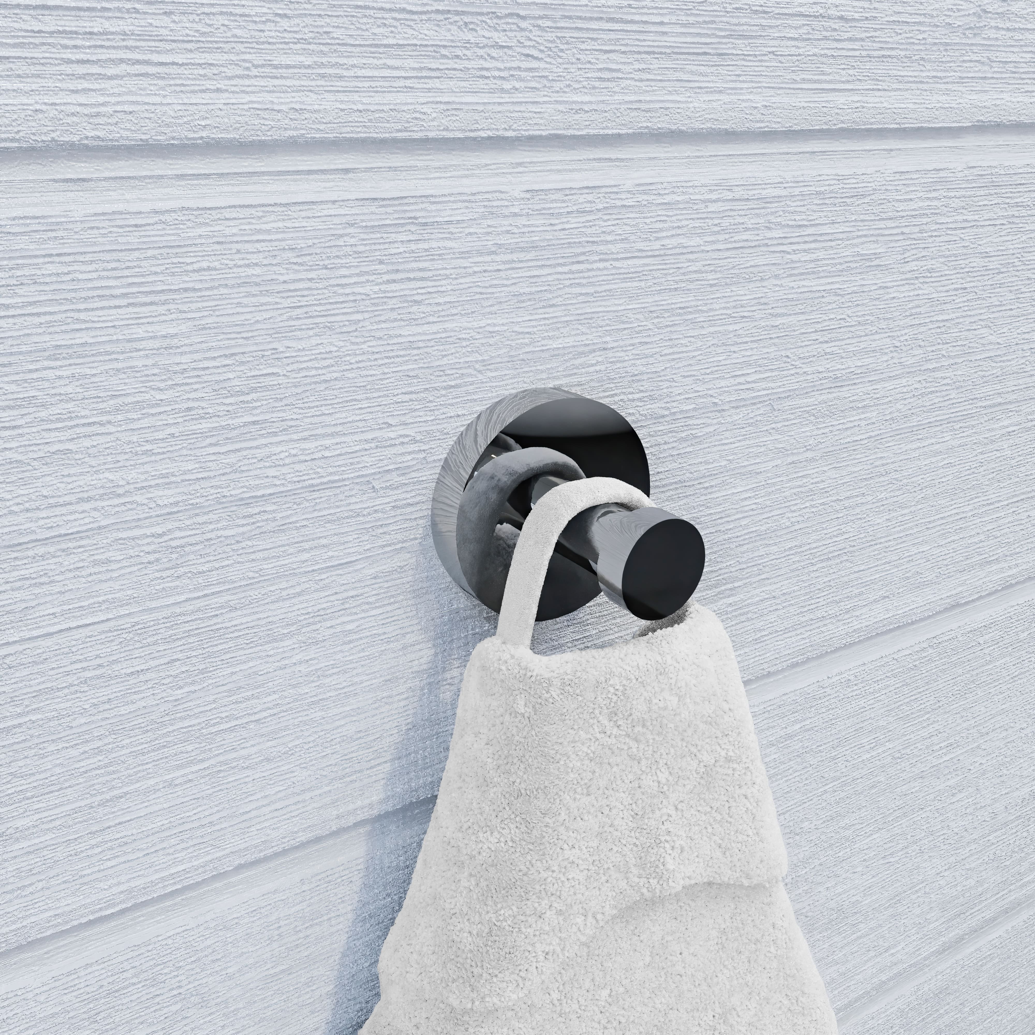 Croydex Flexi-Fix Epsom Single Robe Hook in Chrome, Screw or Glue ...