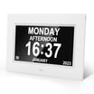 TROCOTN 7 Inch Extra Big Day Date Digital Calendar Alarm Clock with ...