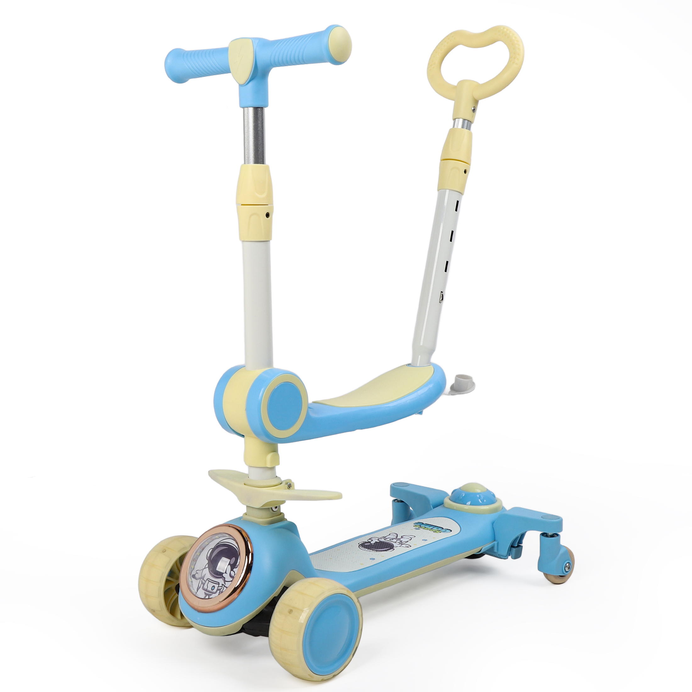 Scooter With 2 Wheels, for Kids Ages 6+, Kickstand Foot Support ...