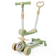 Justice Tie Dye Kick Scooter with Light up Wheels, for Girls Ages 5 ...