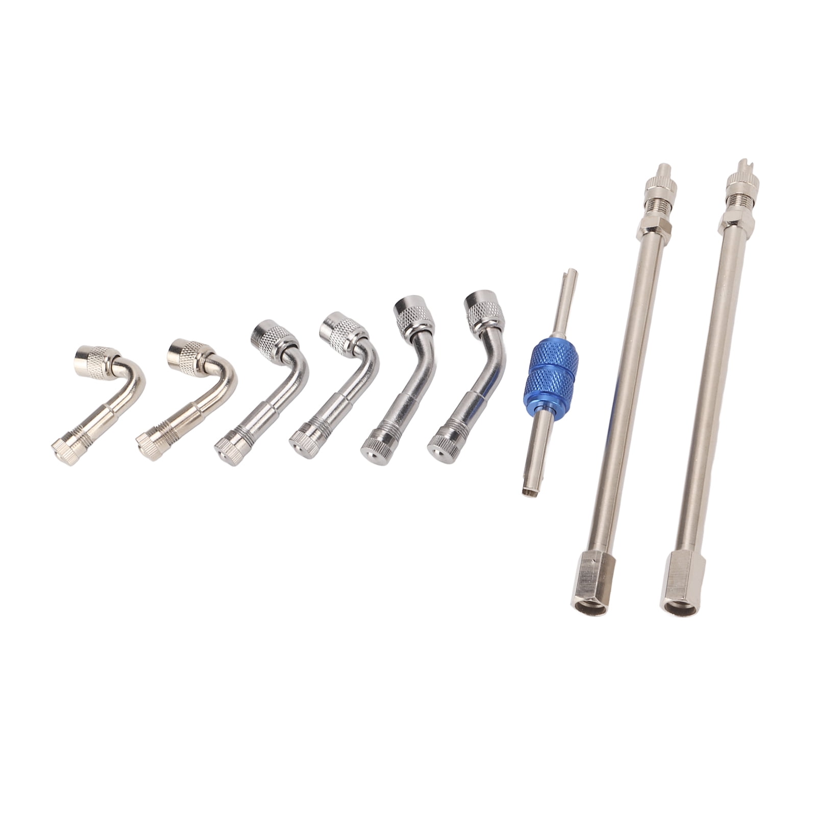 Crtynell Valve Stem Extenders Metal 45 90 135 Degree Tire Dually Valve ...