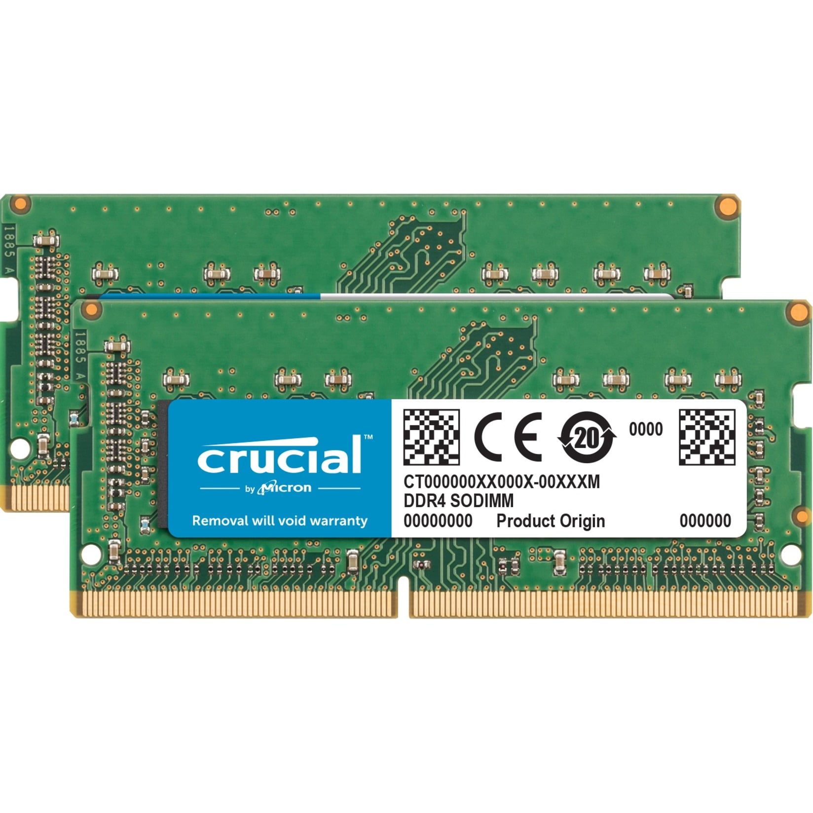 Crucial 64GB [2 x 32GB] DDR4 SDRAM Memory Kit (ct2k32g4s266m) - Walmart ...