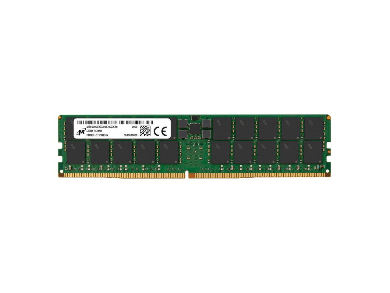 Crucial 64GB Server Workstation Memory - DDR5 4800MHz - ECC Parity ...