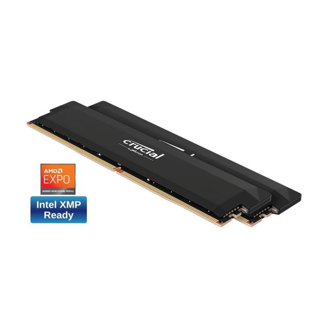 Crucial Pro Overclocking 32GB (2 x 16GB) DDR5 6000 (PC5 48000) Desktop ...