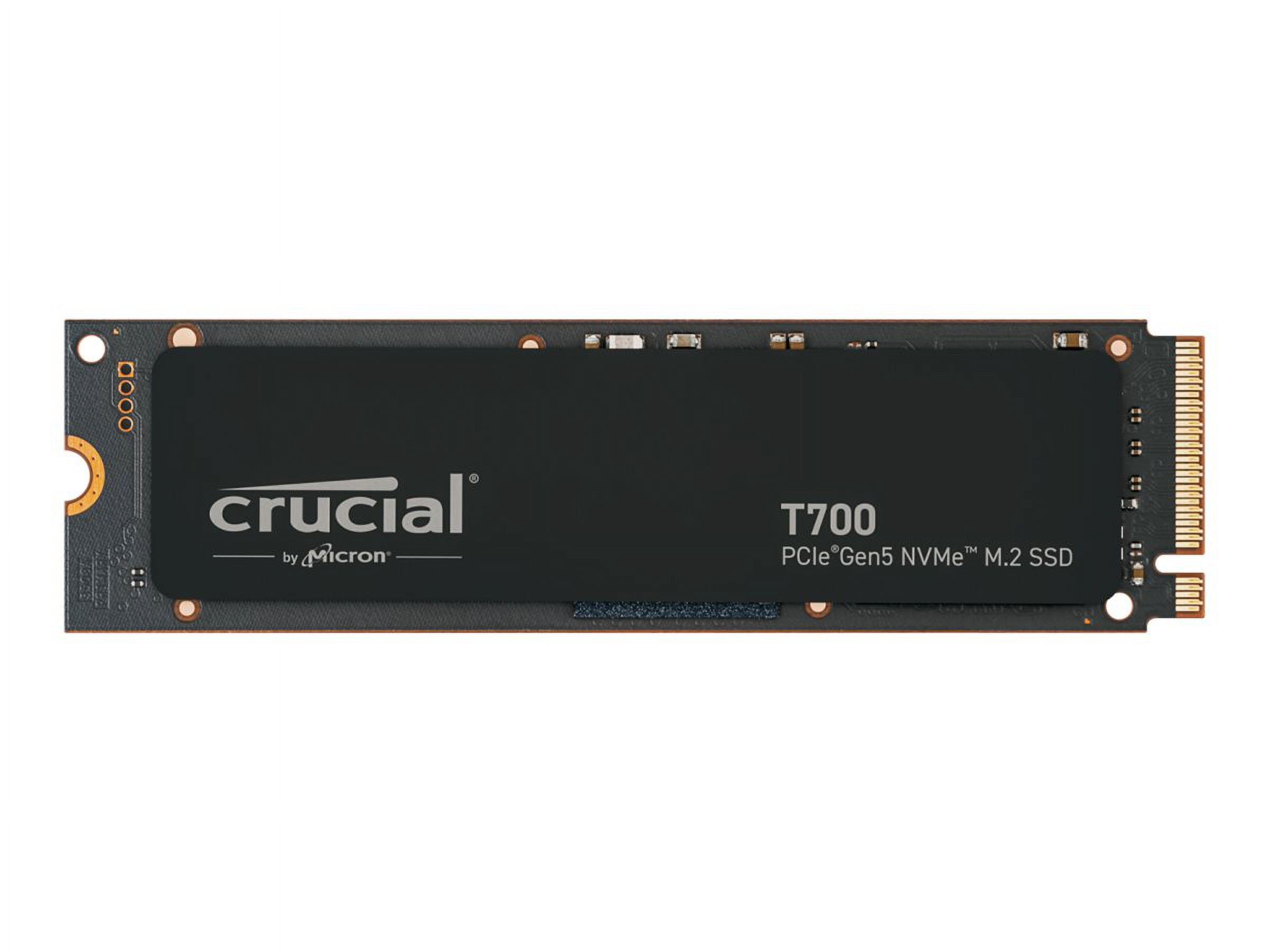Crucial T700 - SSD - encrypted - 4 TB - internal - PCI Express 5.0 ...