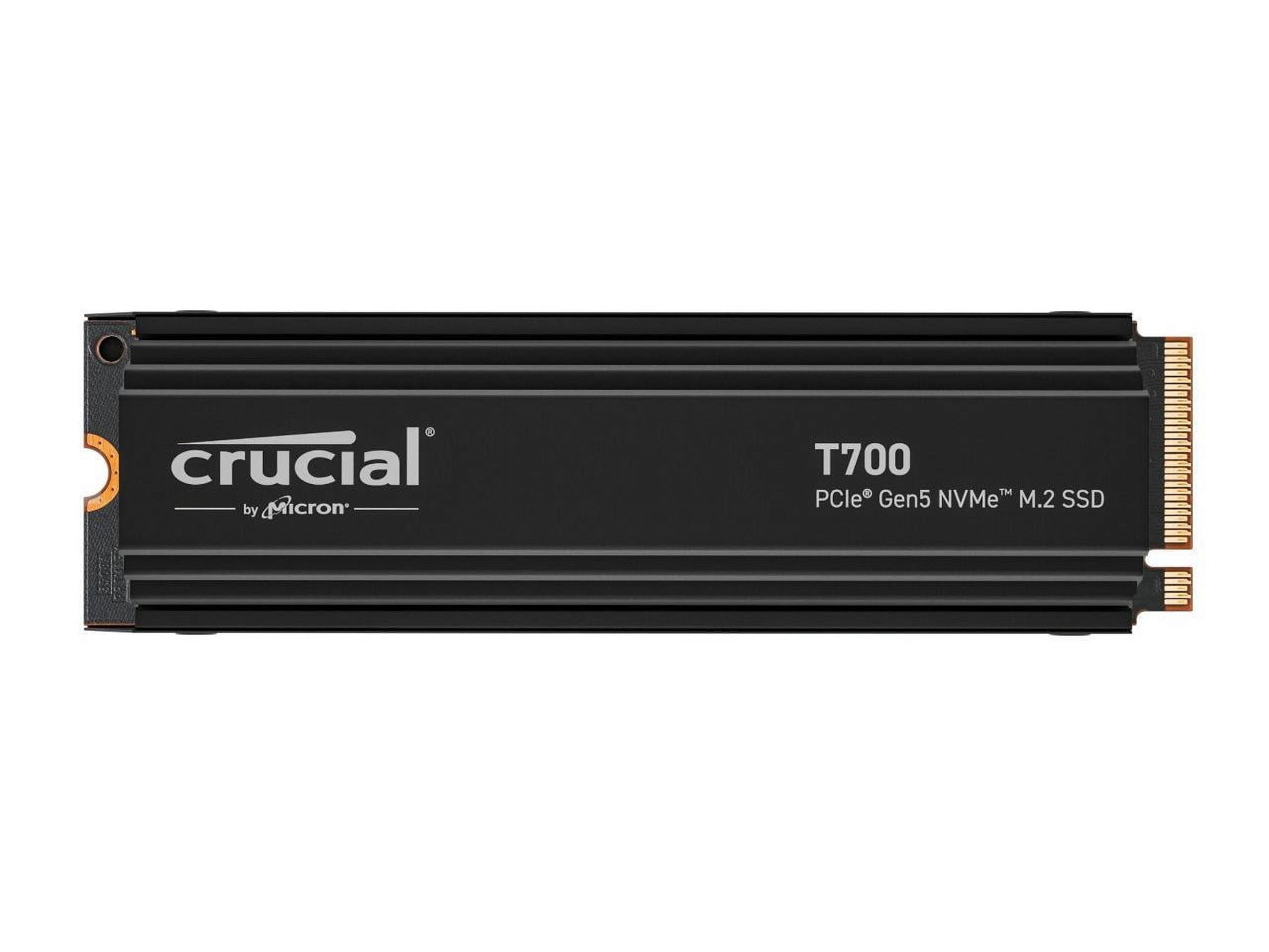 Crucial T700 GEN5 NMVE M.2 Heatsink M.2 SSD 2280 4TB PCI-Express 5.0 x4 ...