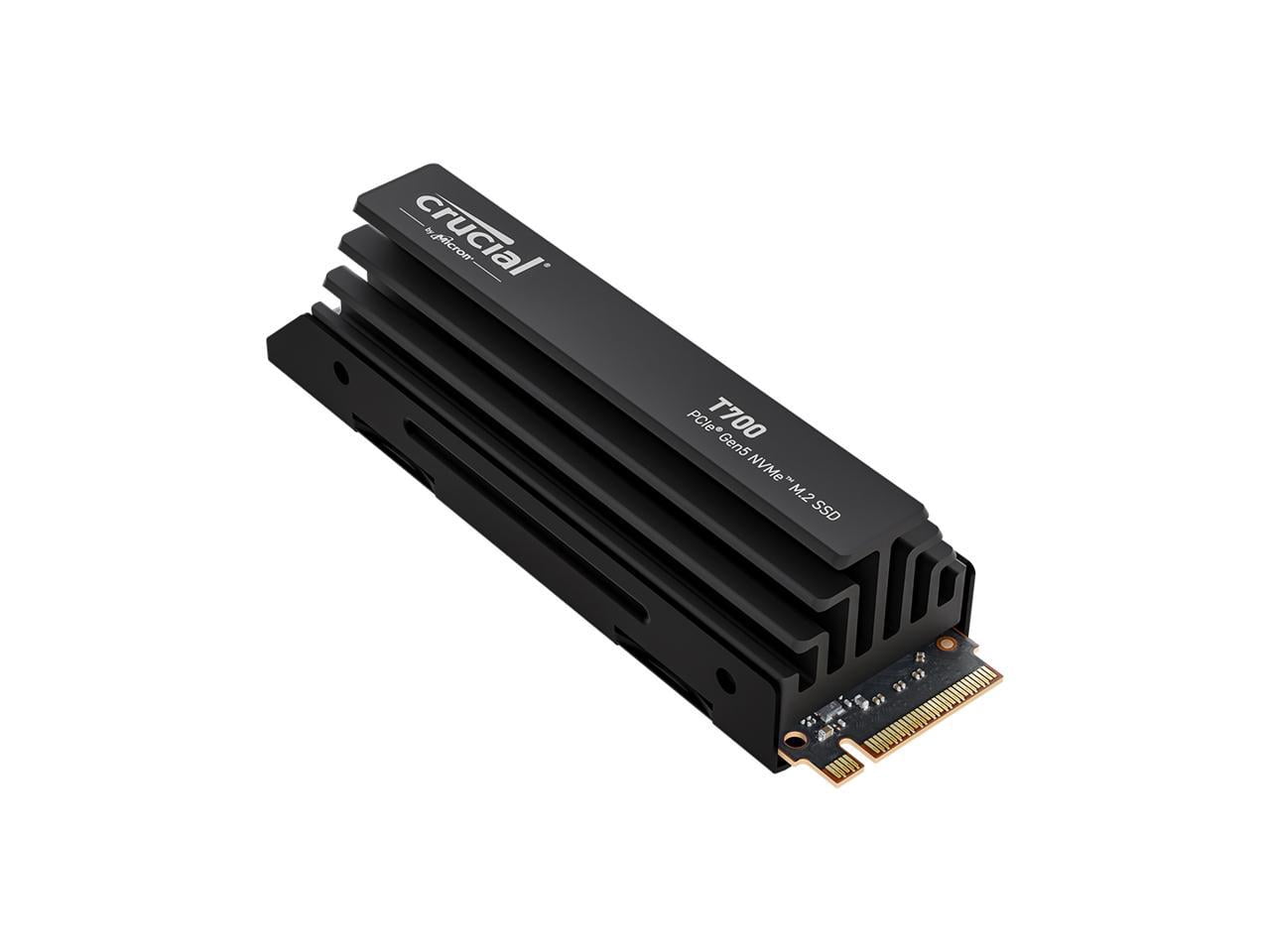 Crucial T700 GEN5 4TB Gaming SSD with Heatsink, PCI-Express 5.0 x4, TLC ...