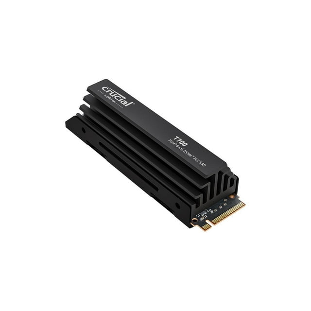 Crucial T700 - SSD - encrypted - 2 TB - internal - M.2 - PCI Express 5. ...