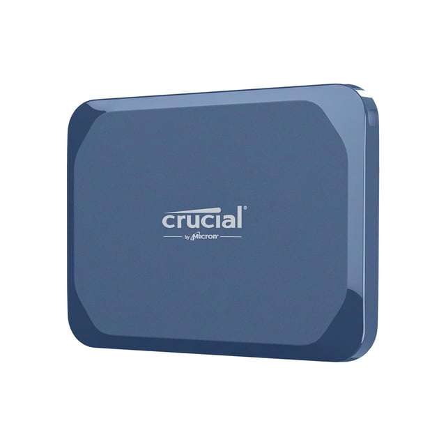 Crucial Crucial X10 6TB Portable SSD, USB-C 3.2 2x2, External Solid ...