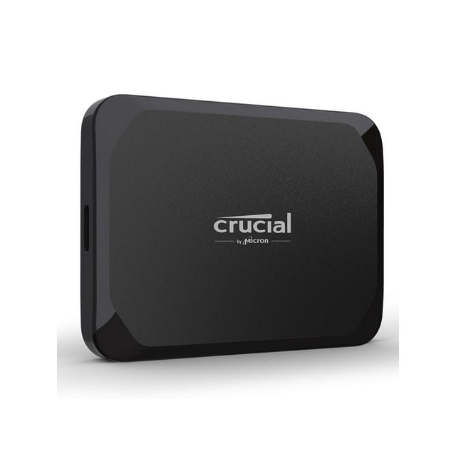 Crucial X9 1TB Portable SSD - 1050MB/s Read Speed - PC & Mac Compatible - USB 3.2 External SSD ...