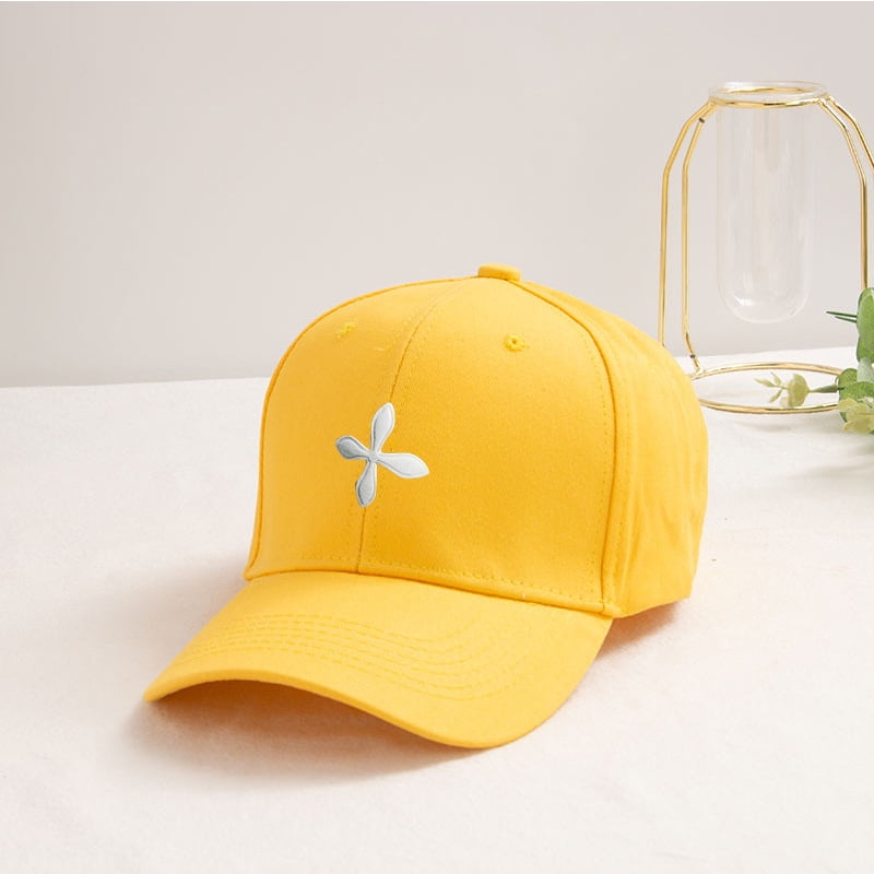 Cruciate Flower Hard Crown Baseball Cap Children's Spring and Summer ...