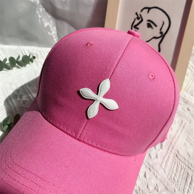 Cruciate Flower Hard Crown Baseball Cap Children's Spring and Summer ...