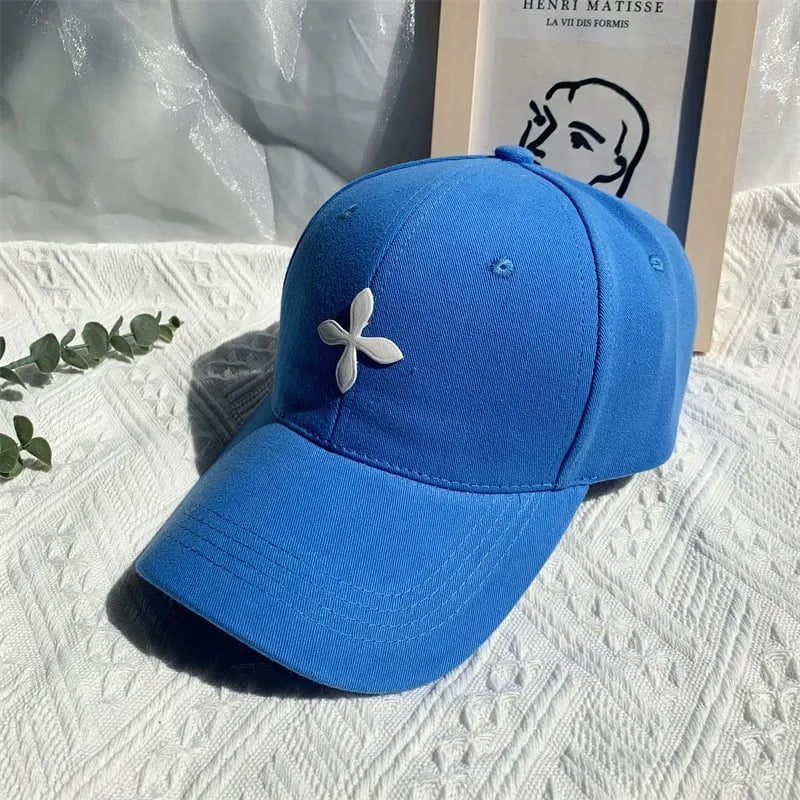 Cruciate Flower Hard Crown Baseball Cap Children's Spring and Summer ...