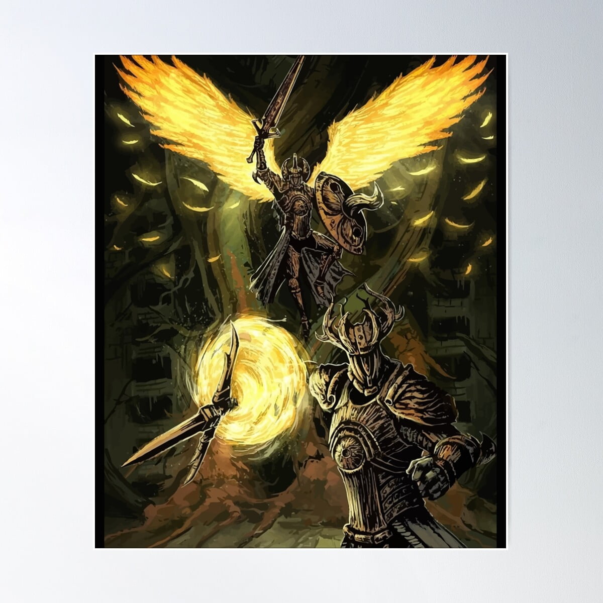 Crucible Knight Ordovis And Spear Crucible Knight, The Nightmares, Boss ...