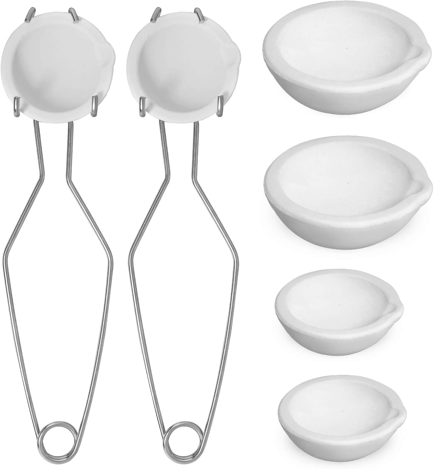 Crucible Set For Melting Gold And Silver Jewelrys Includes Crucible ...