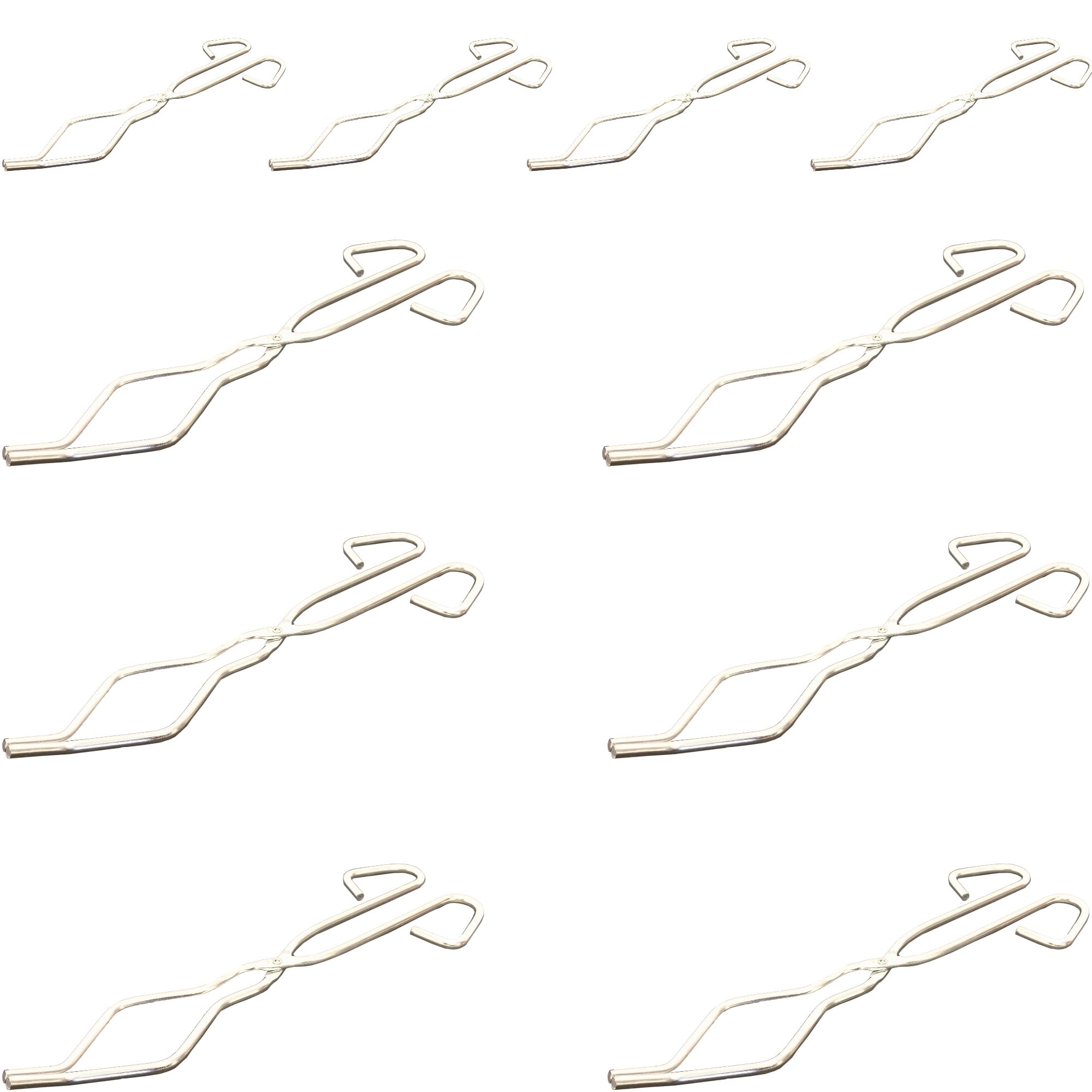 Crucible Tongs, 10 in. Stainless Steel, Pack of 10 by Go Science Crazy ...