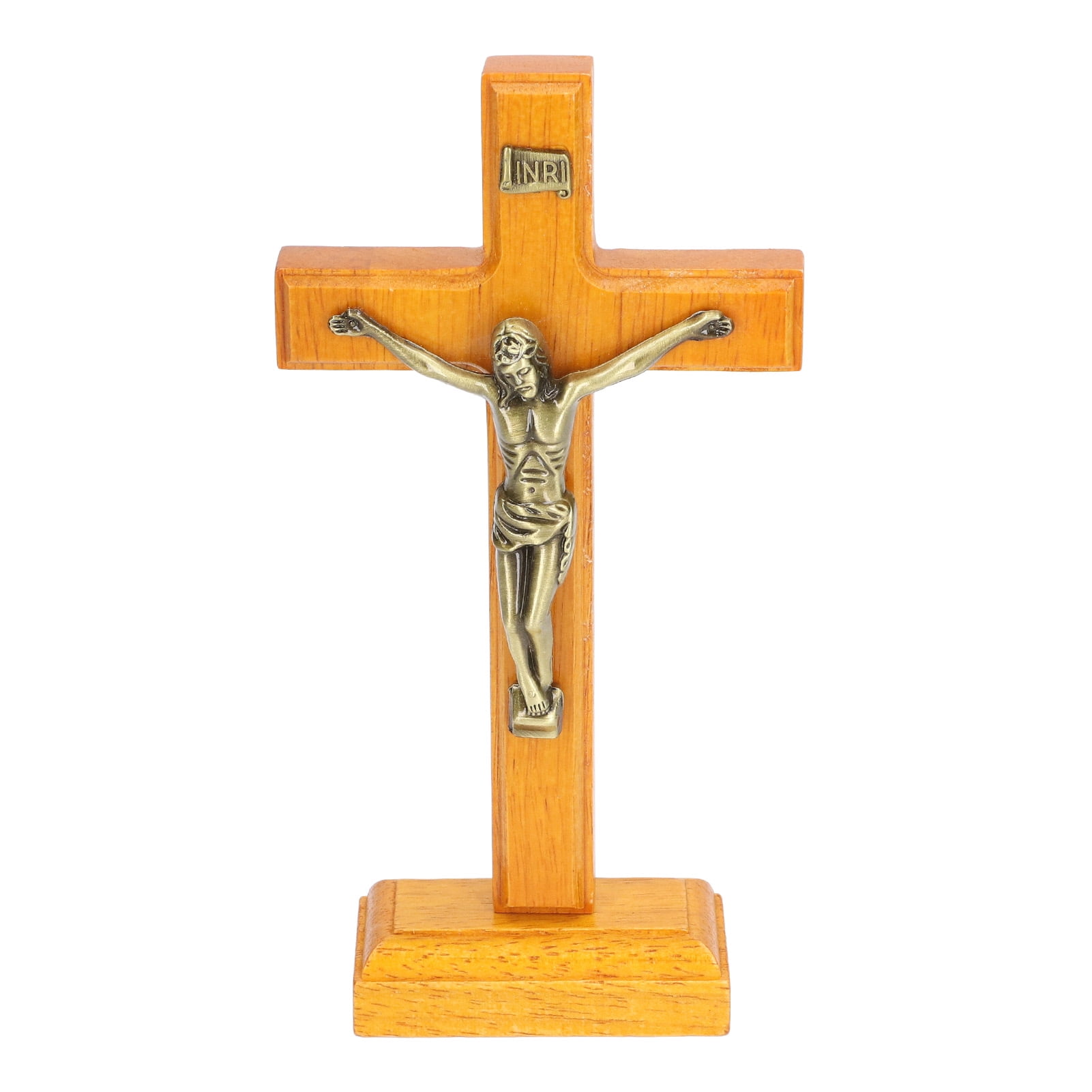 Crucifix Wooden Hand Made Standing Catholic Jesus, Crucifix Wall ...