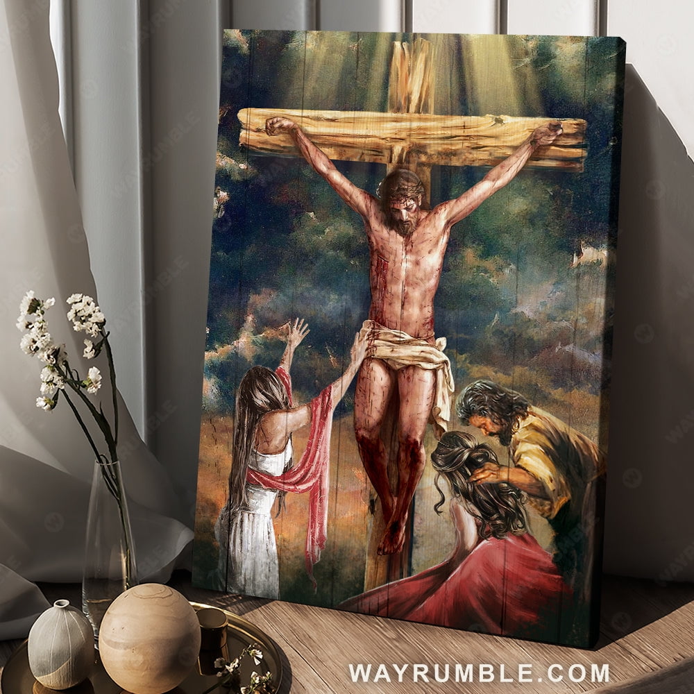 Crucifixion Of Jesus, Jesus Painting, Jesus On The Cross, Prayer For Healing - Jesus Portrait ...