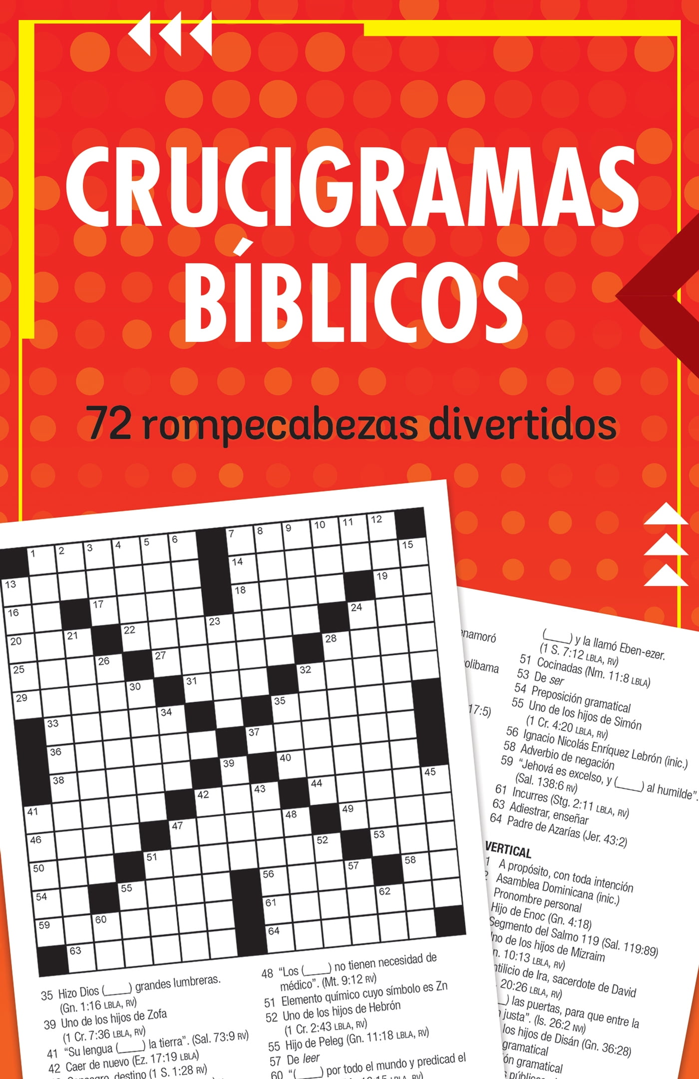 Crucigramas bíblicos : 72 rompecabezas divertidos (Paperback) - Walmart.com