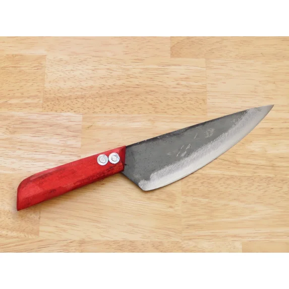 Crude - Asian Carbon Steel Boning Chef Kitchen Knife, Sharp, 6 Inch ...