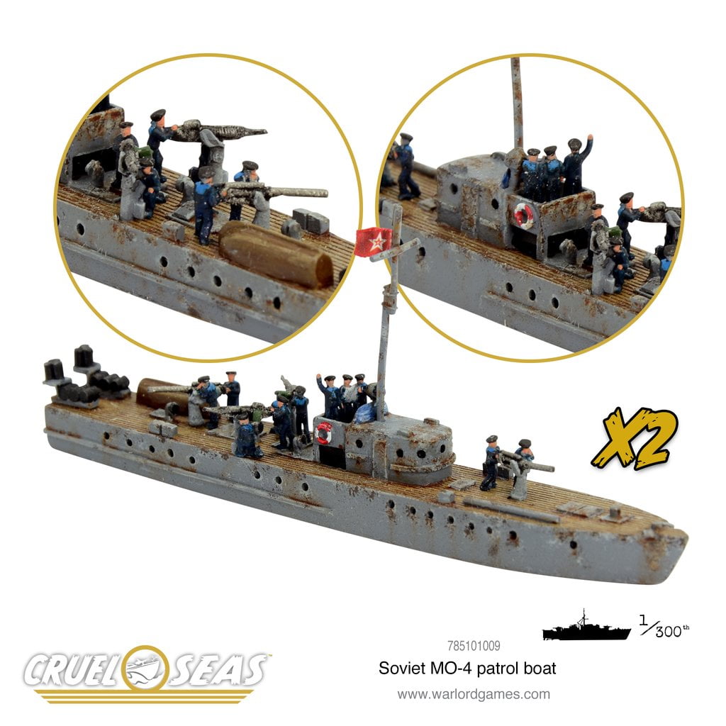 Cruel Seas WWII Naval Battle Game Soviet MO Class Small Guard - Walmart.com