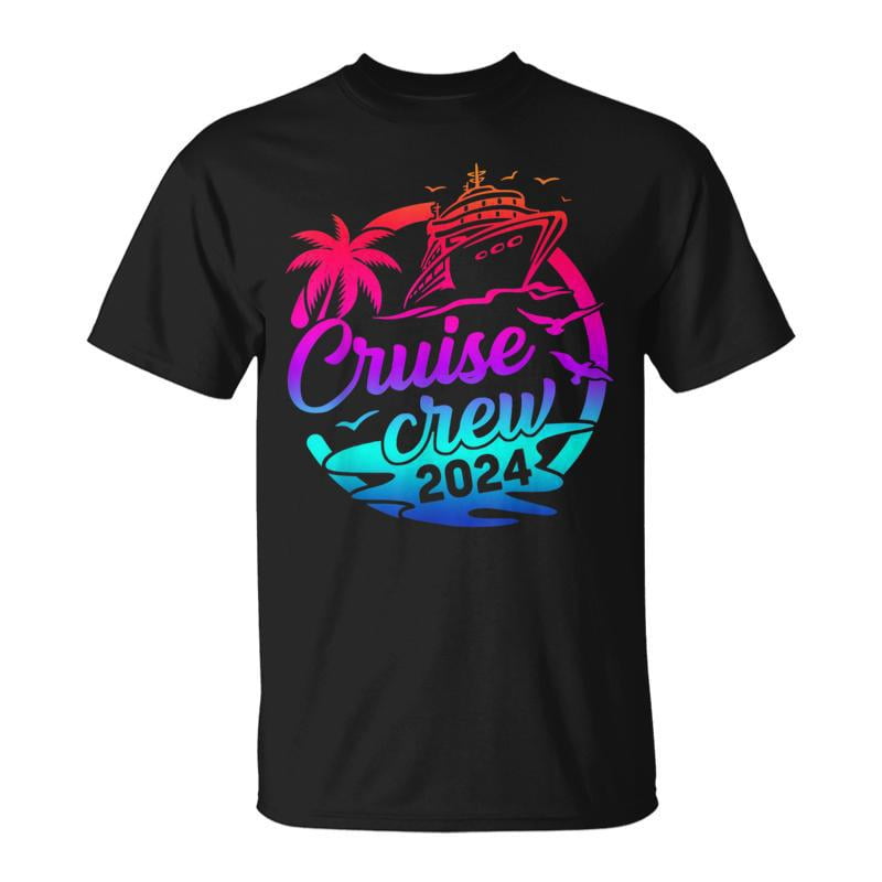 Cruise Crew 2024 Summer Vacation Trip Matching Group TShirt - Walmart.com