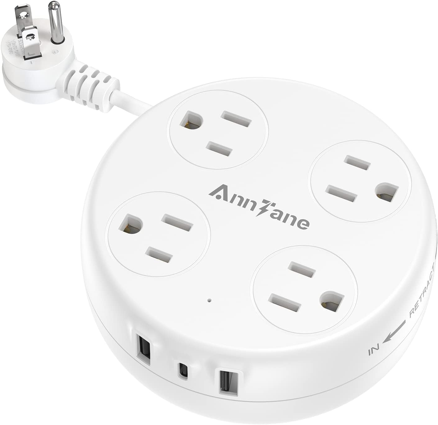 Cruise Essentials Travel Power Strip, Portable Power Strips with 4 ...