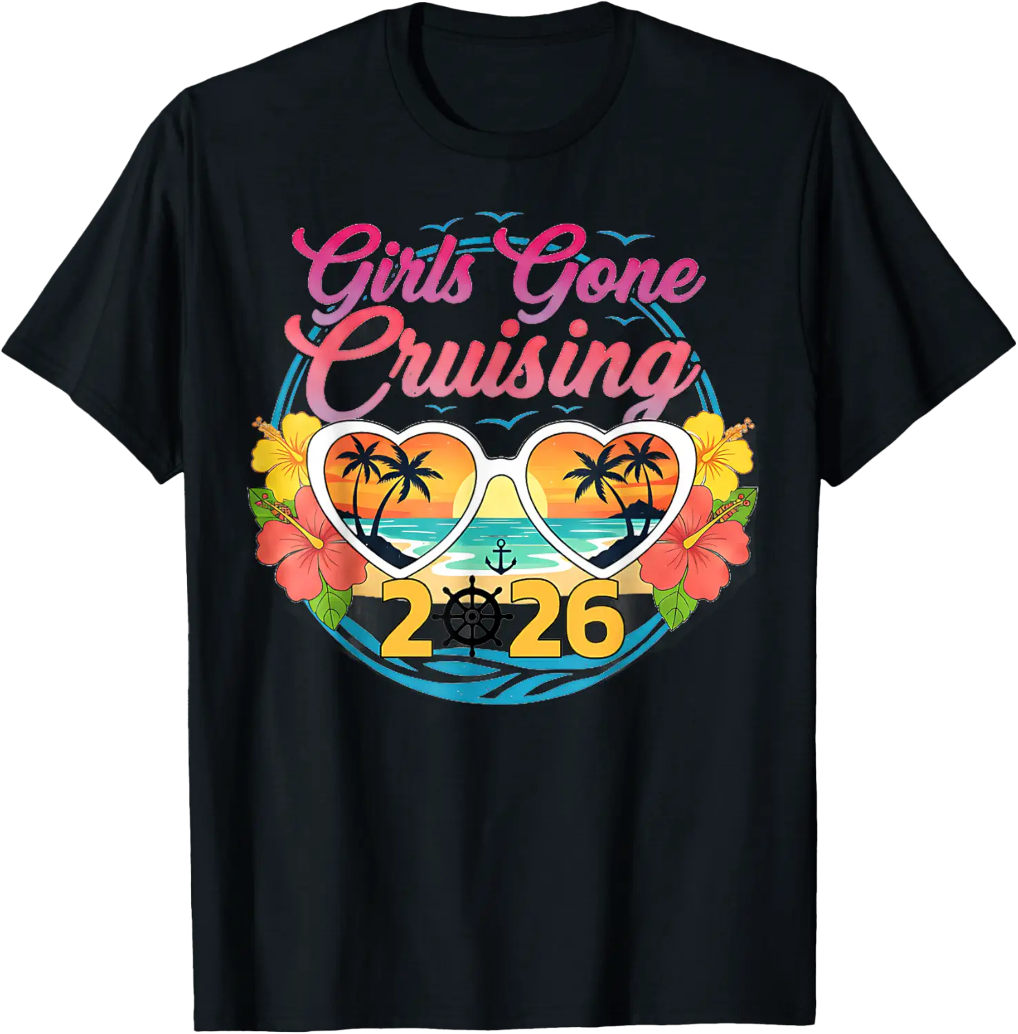 Cruise Girls Gone Cruising Vacation Trip T-Shirt - Walmart.com