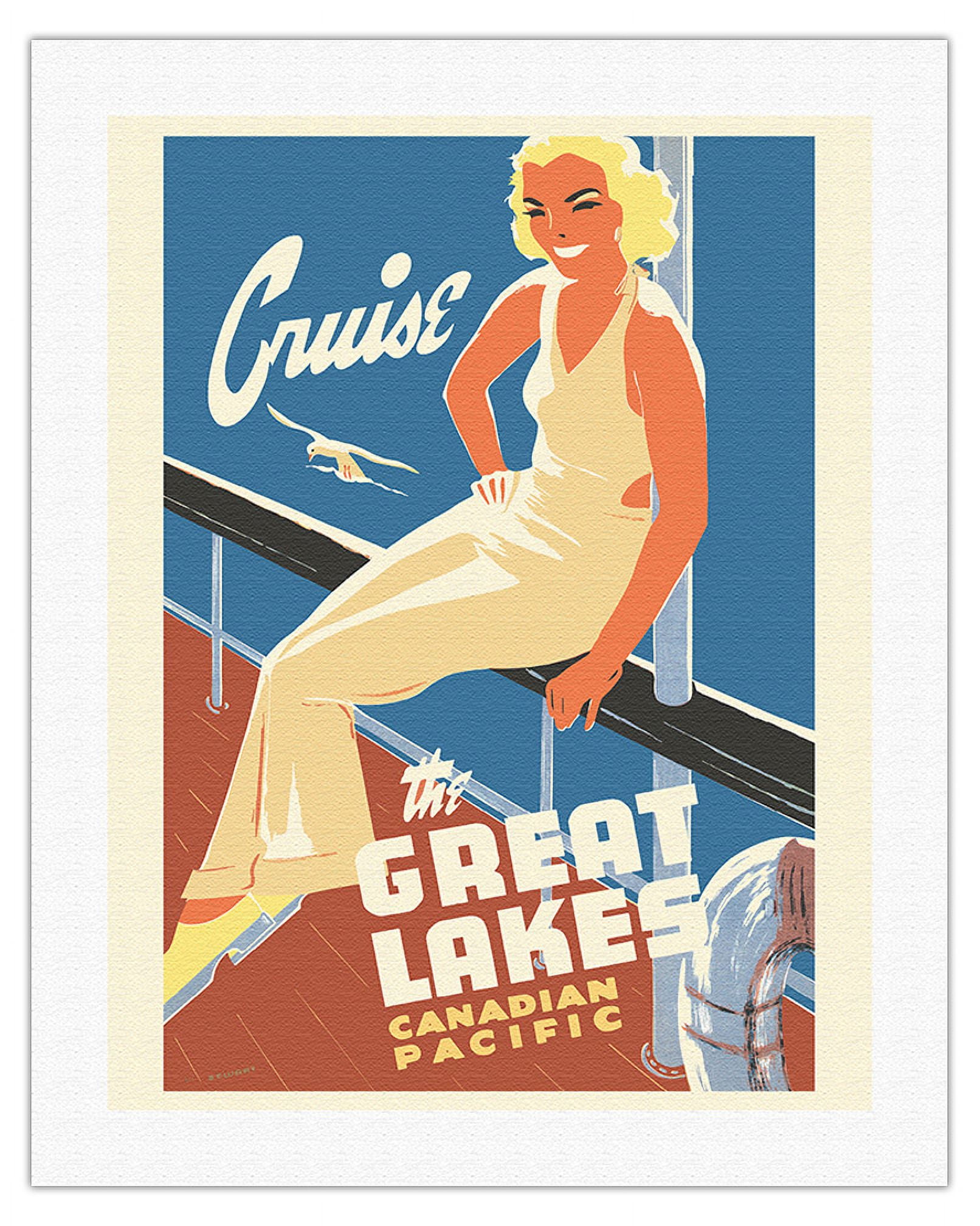 Cruise the Great Lakes - Canadian Pacific Steamships - Vintage Ocean ...