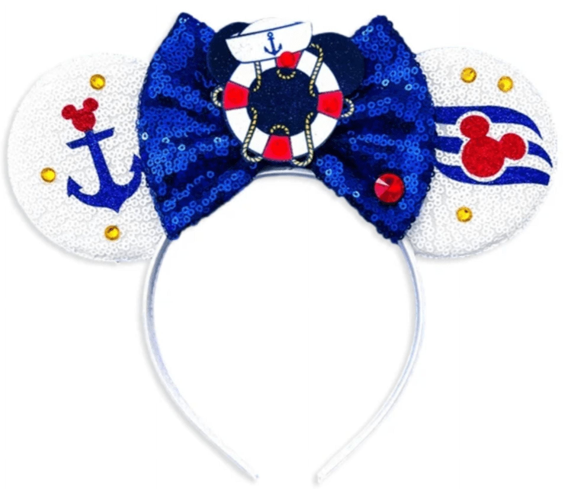 Cruise Minnie Ears, Boat Ears, Mouse Ears, Mouse Ears Headband, Magical Kingdom Ears, Mouse Ears ...