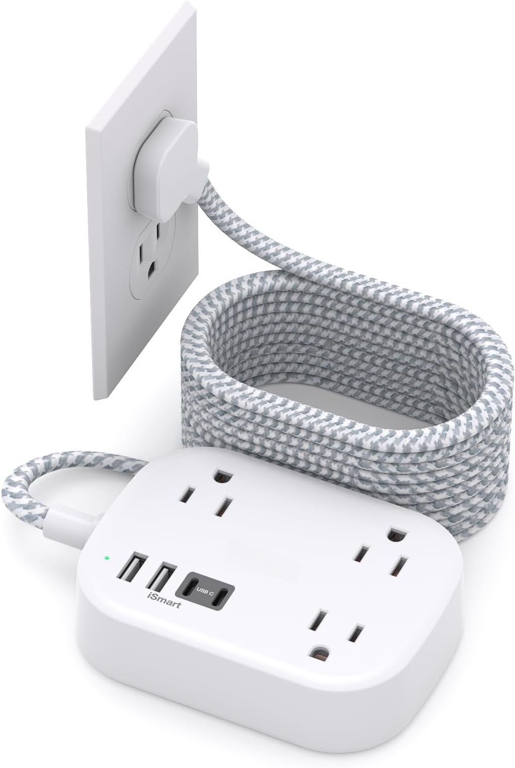 Cruise Ship Essentials,Travel Power Strip with USB C,Flat Plug ...