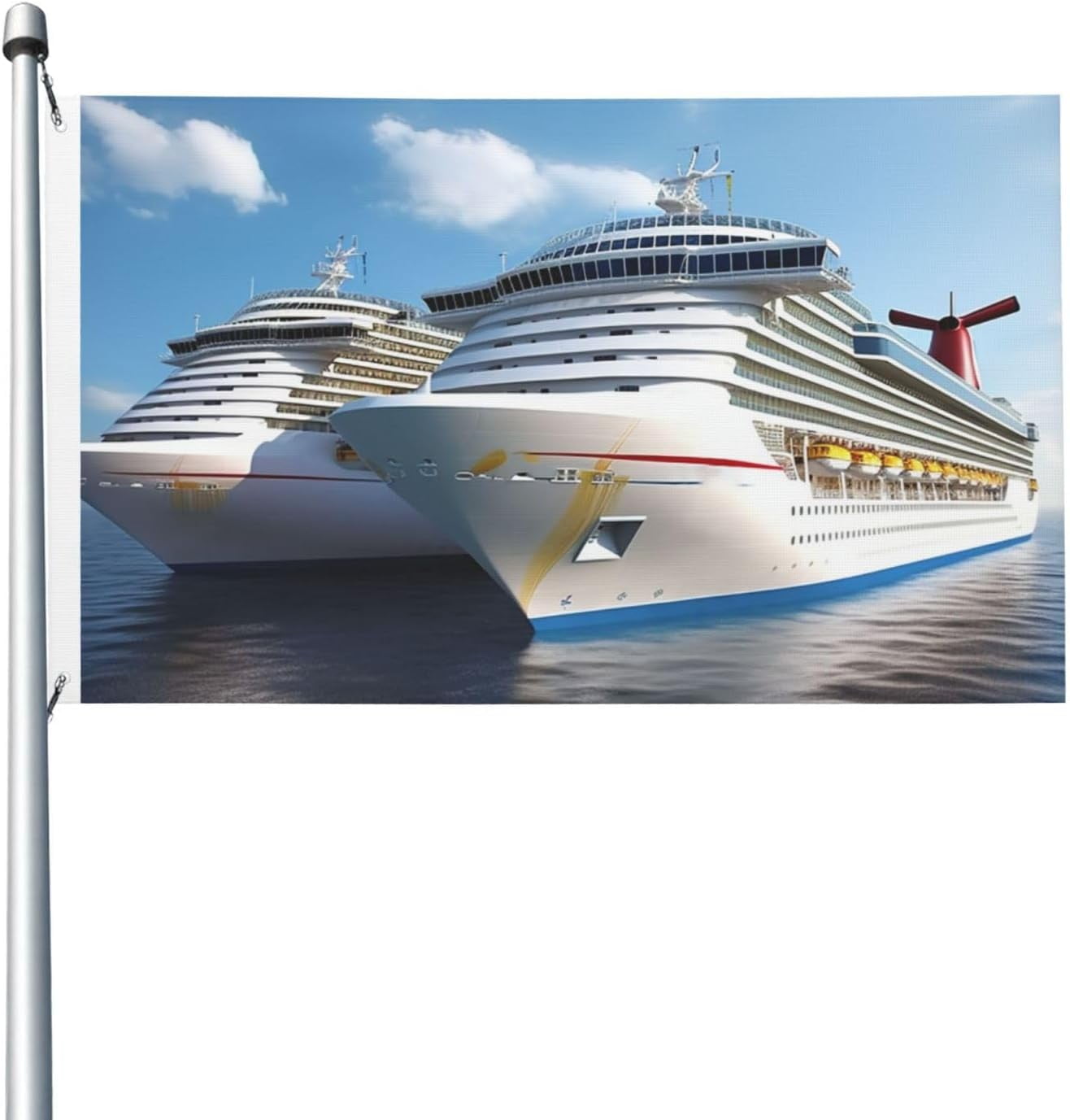 Cruise Ship Flag 3x5 ft Garden Flag Outside Yard House Flag Funny Party ...