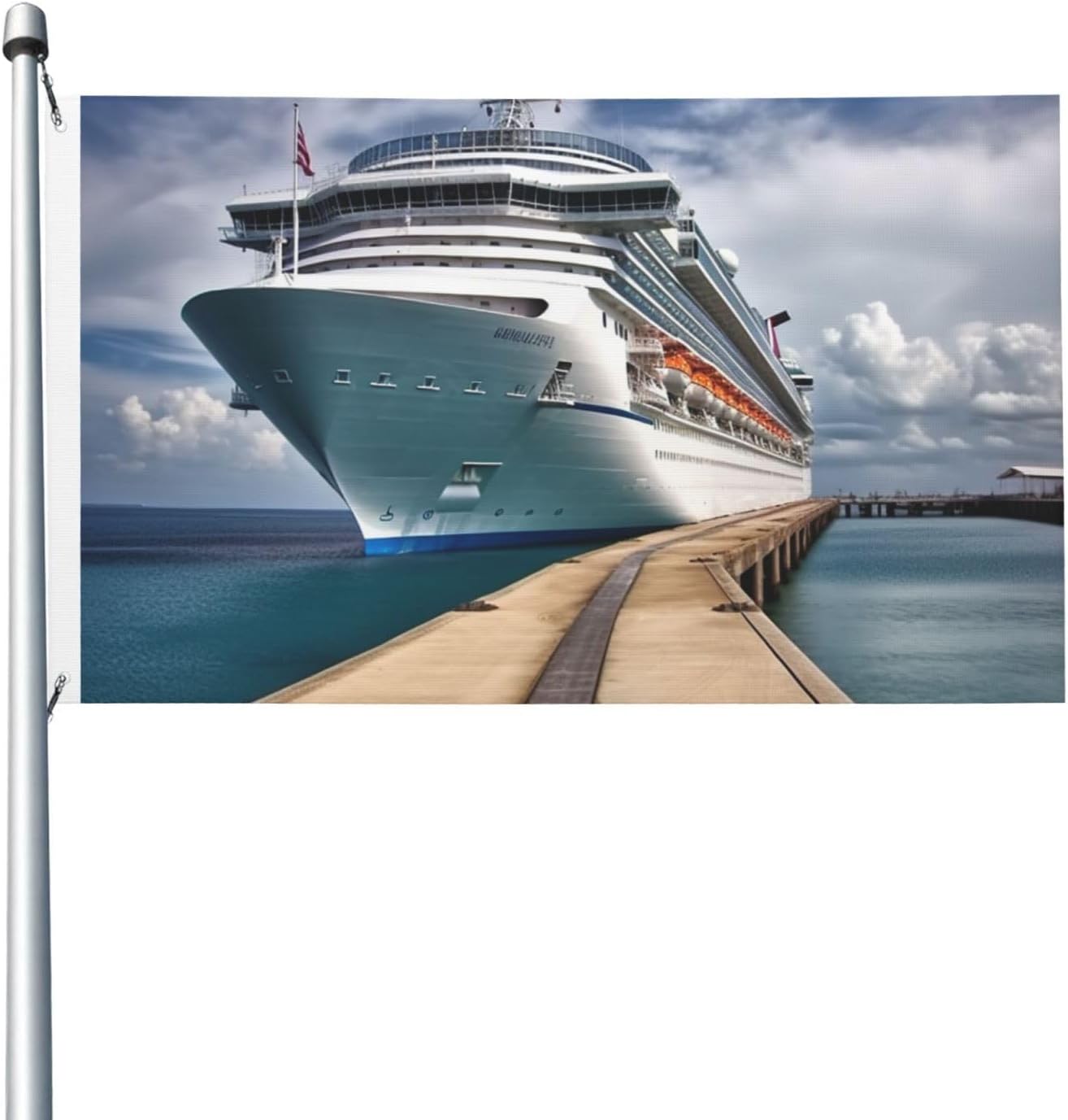 Cruise Ship Flag 4x6 ft Garden Flag Outside Yard House Flag Funny Party ...