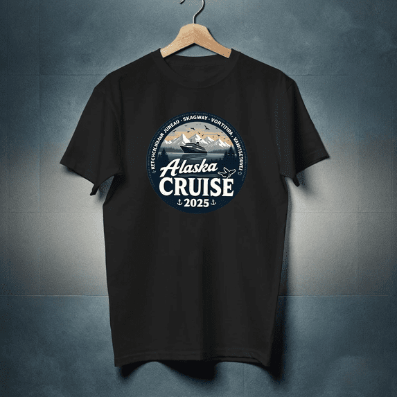 Cruise Ship Fun in Alaska Unisex T-Shirt, for men & women, up to size ...