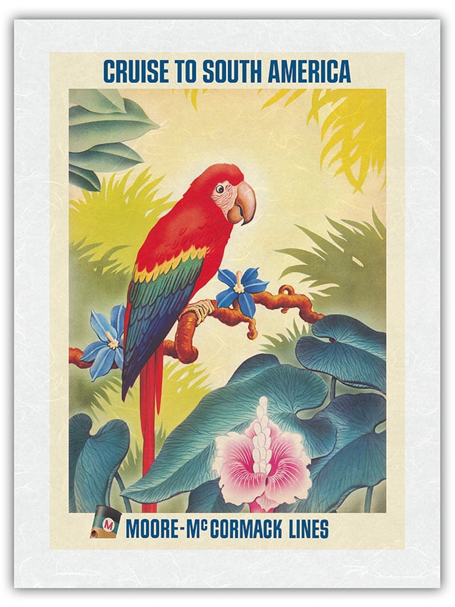 Cruise to South America - Scarlet Parrot - Moore-McCormack Lines ...