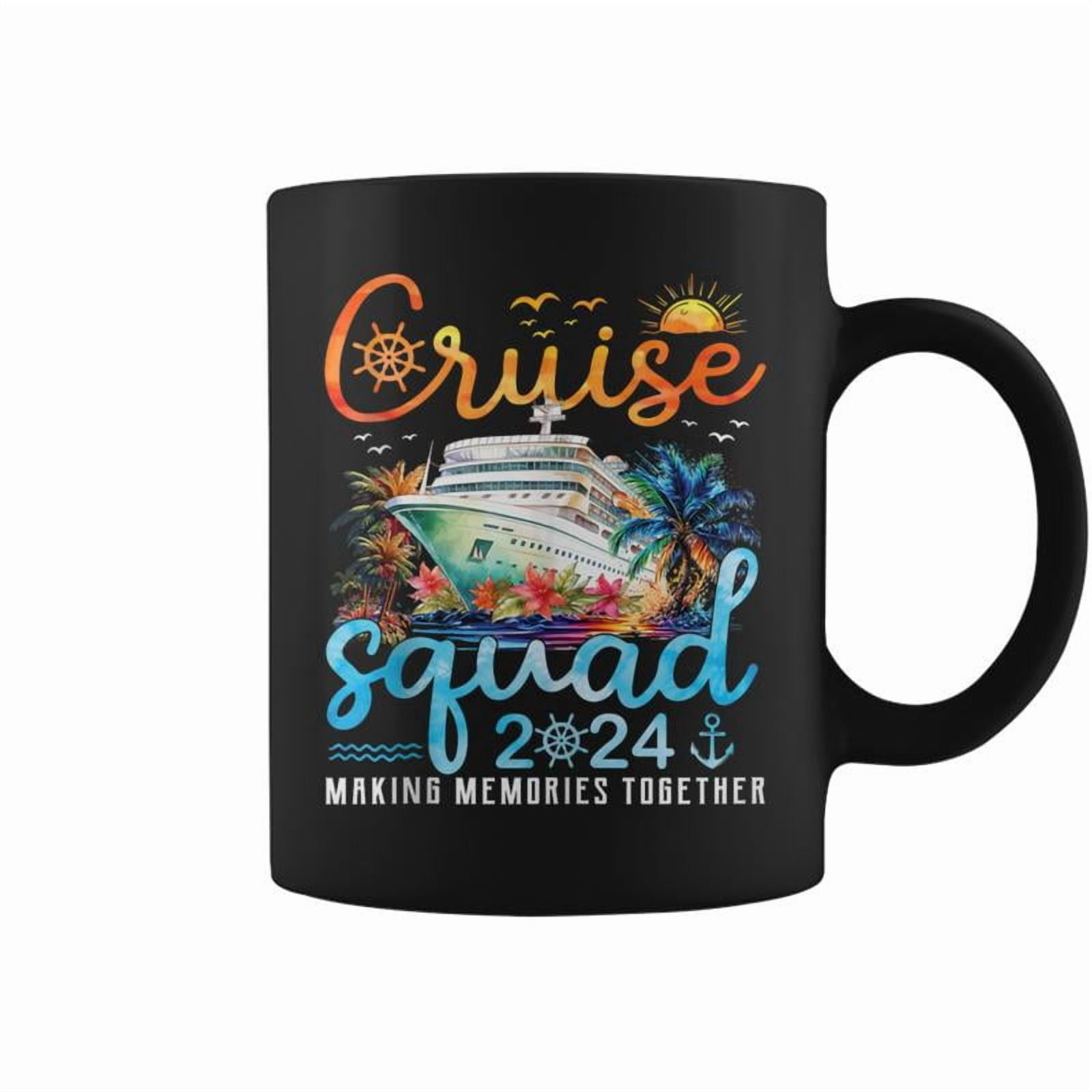Cruise Squad 2024 Family Group Matching Summer Vacation Coffee Mugs ...