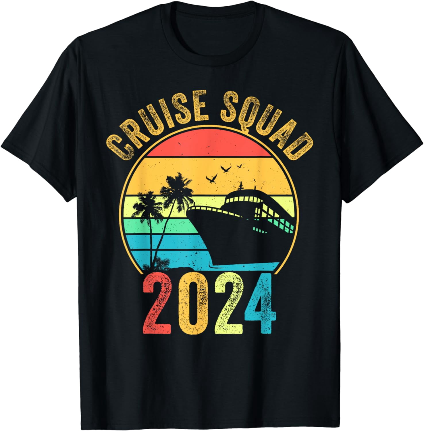 Cruise Squad 2024 Family Vacation Matching Family Group T-Shirt ...