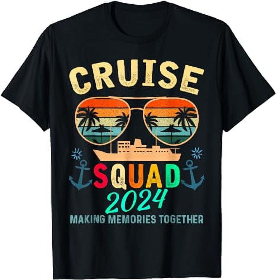 Cruise Squad 2024 Family Vacation Matching Group Summer T-Shirt ...