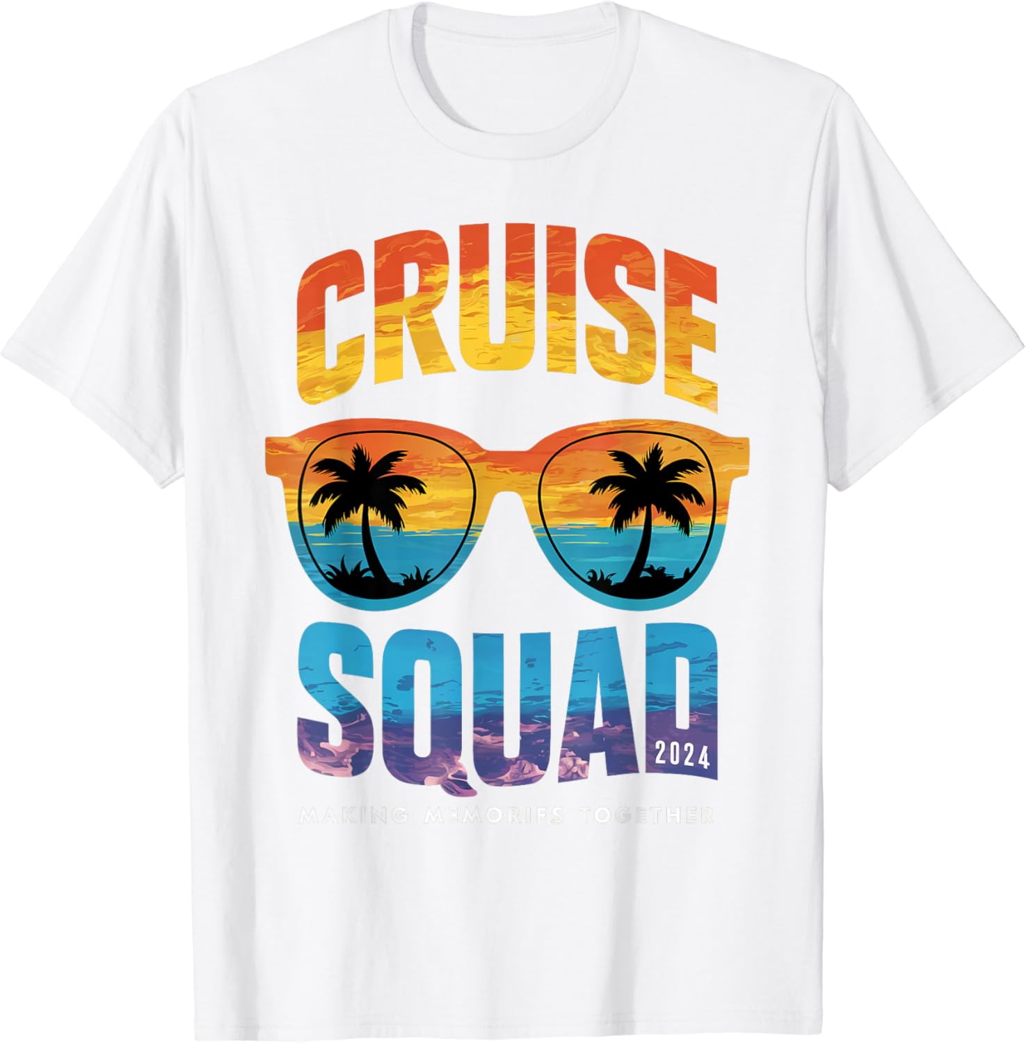 Cruise Squad 2024 Summer Vacation Matching Family Group T-Shirt ...