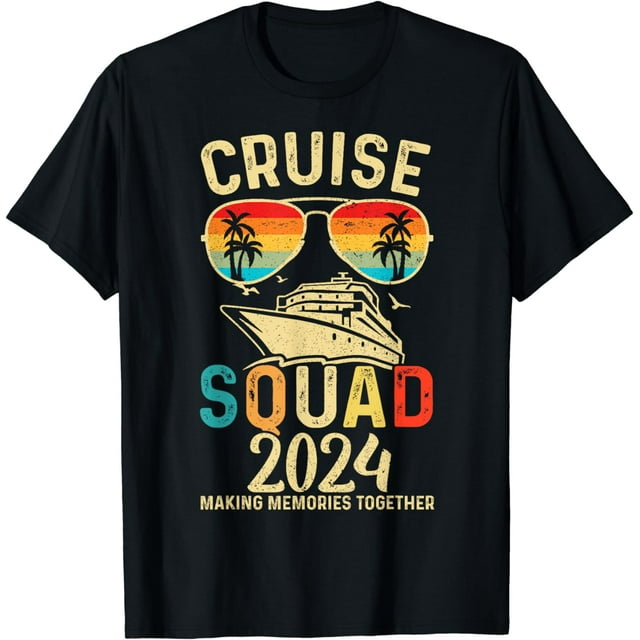 Cruise Squad 2024 Summer Vacation Matching Family Group T-Shirt ...