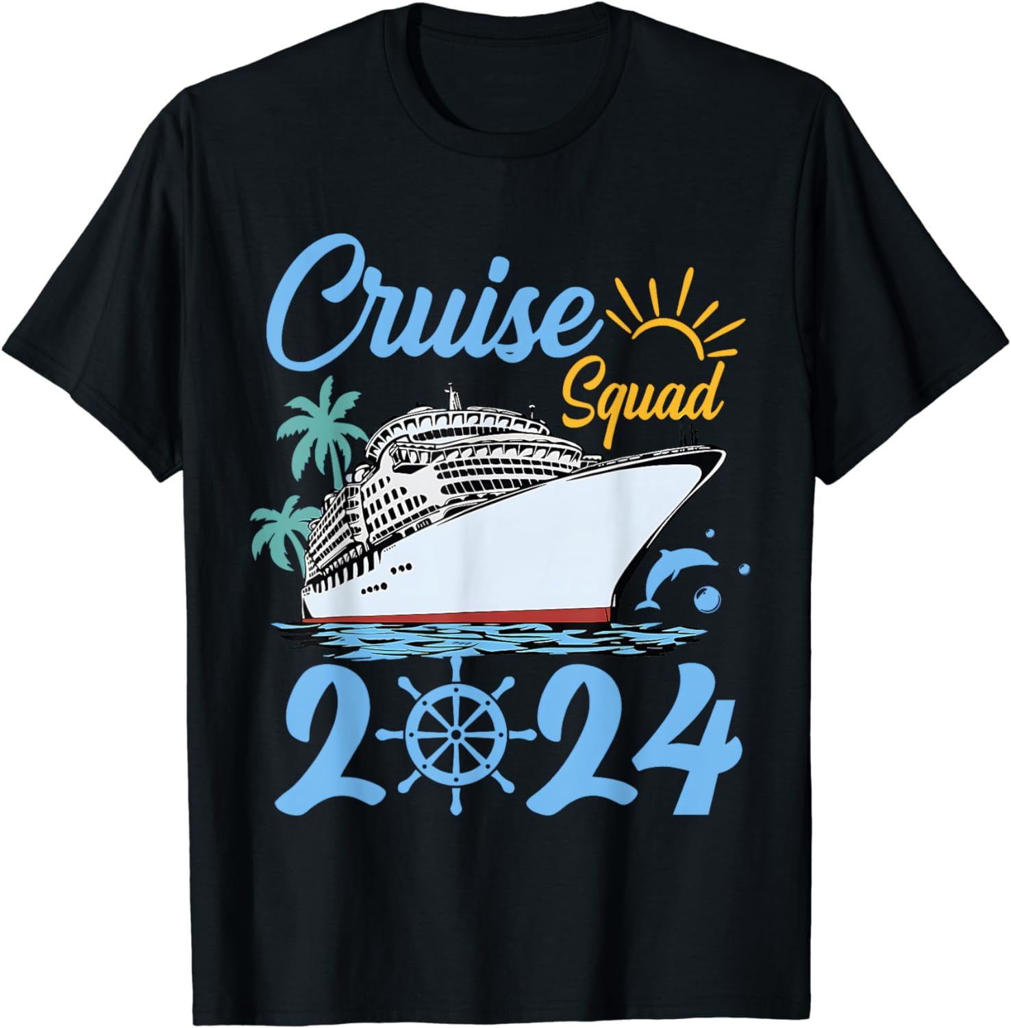 Cruise Squad 2024 Vacation Trip Family Matching Squad Team T-Shirt ...