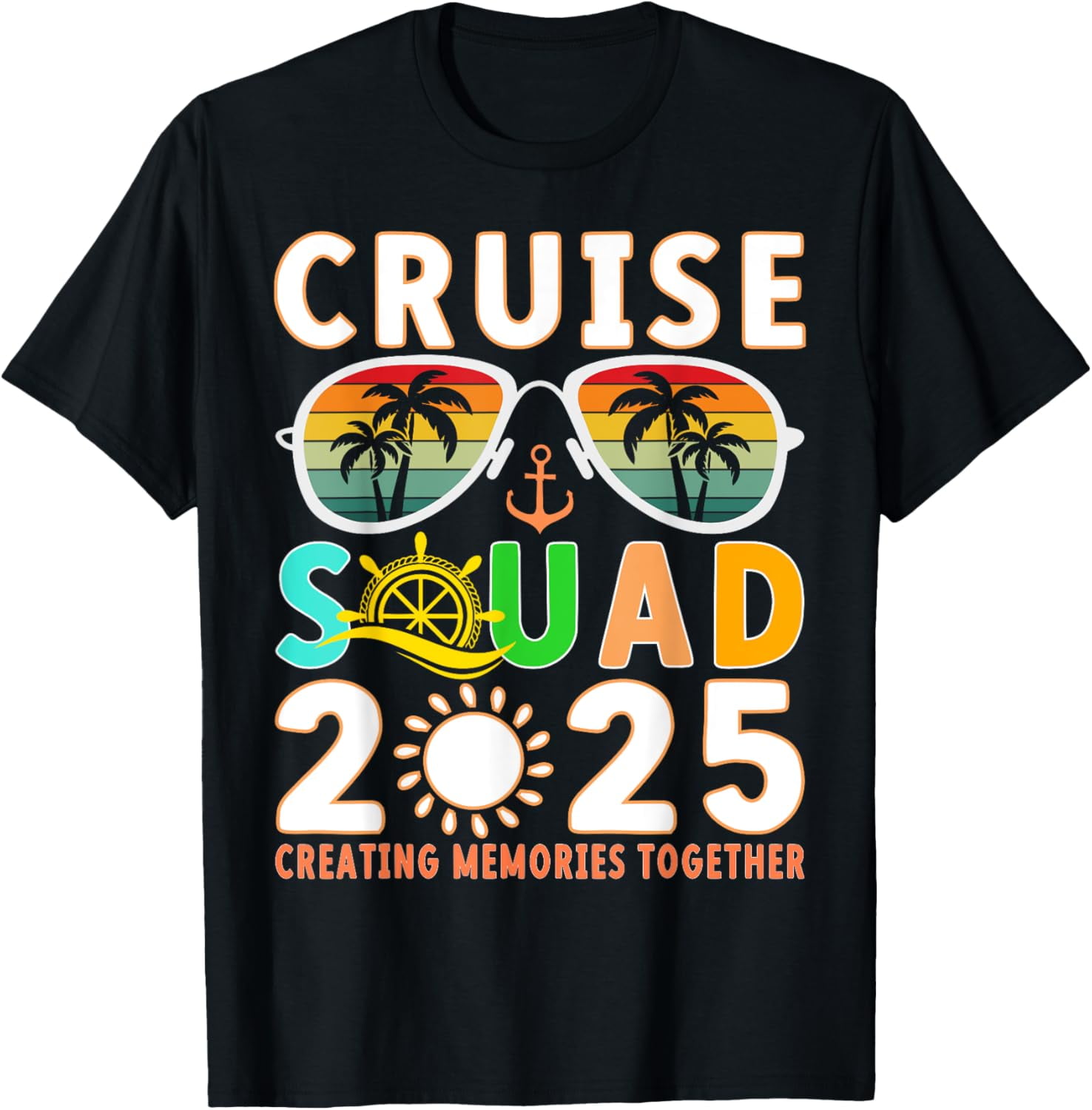 Cruise Squad 2025 Family Group Matching Summer Vacation T-ShirtMen's ...