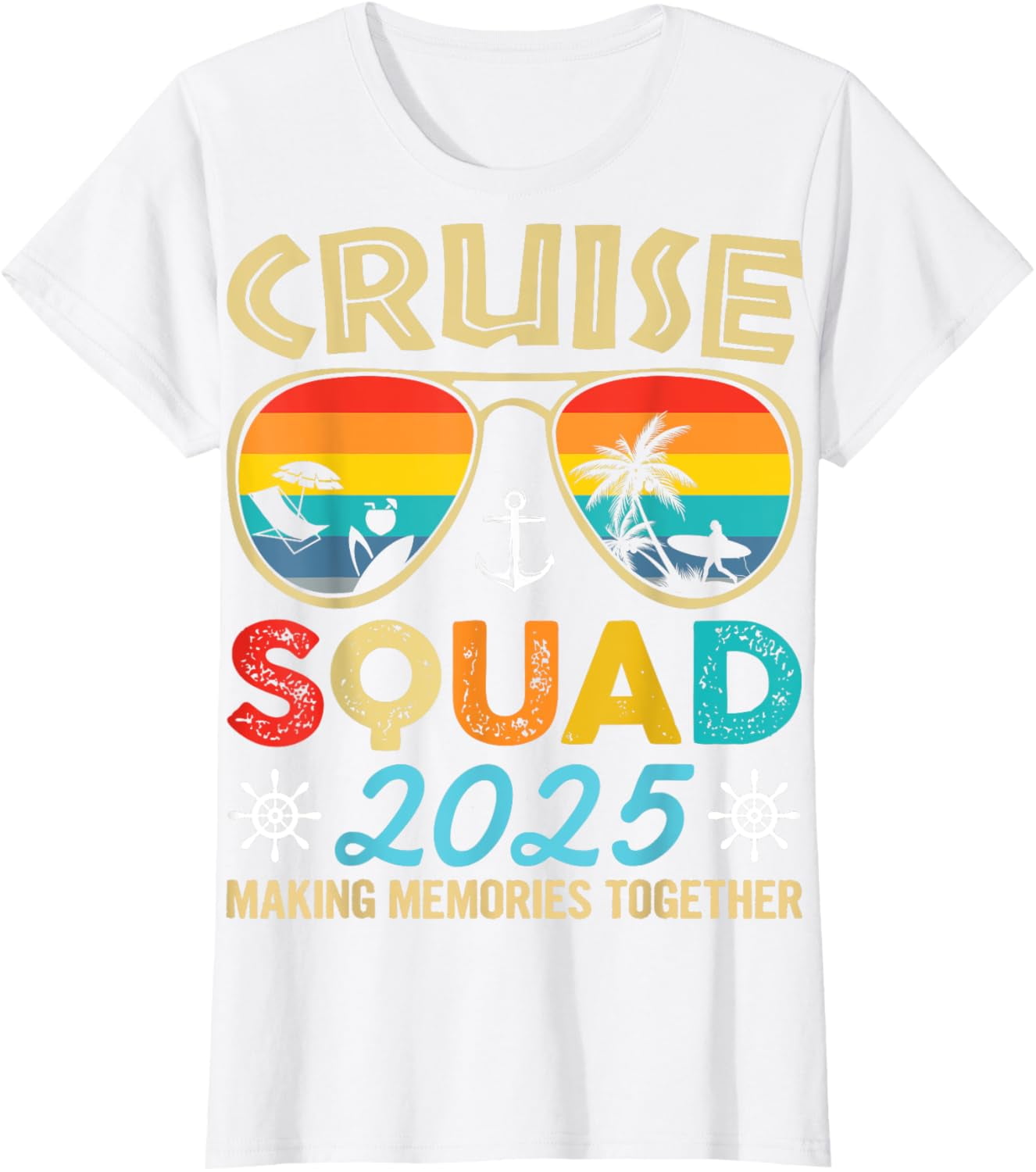 Cruise Squad 2025 Shirt Summer Vacation Matching Family T-Shirt ...