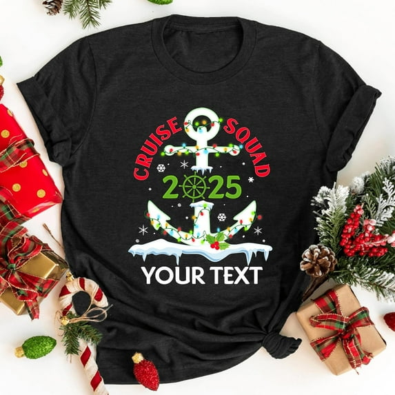 Cruise Squad 2025 Shirts, Winter Holiday Cruisin Crew, Winter Holiday ...